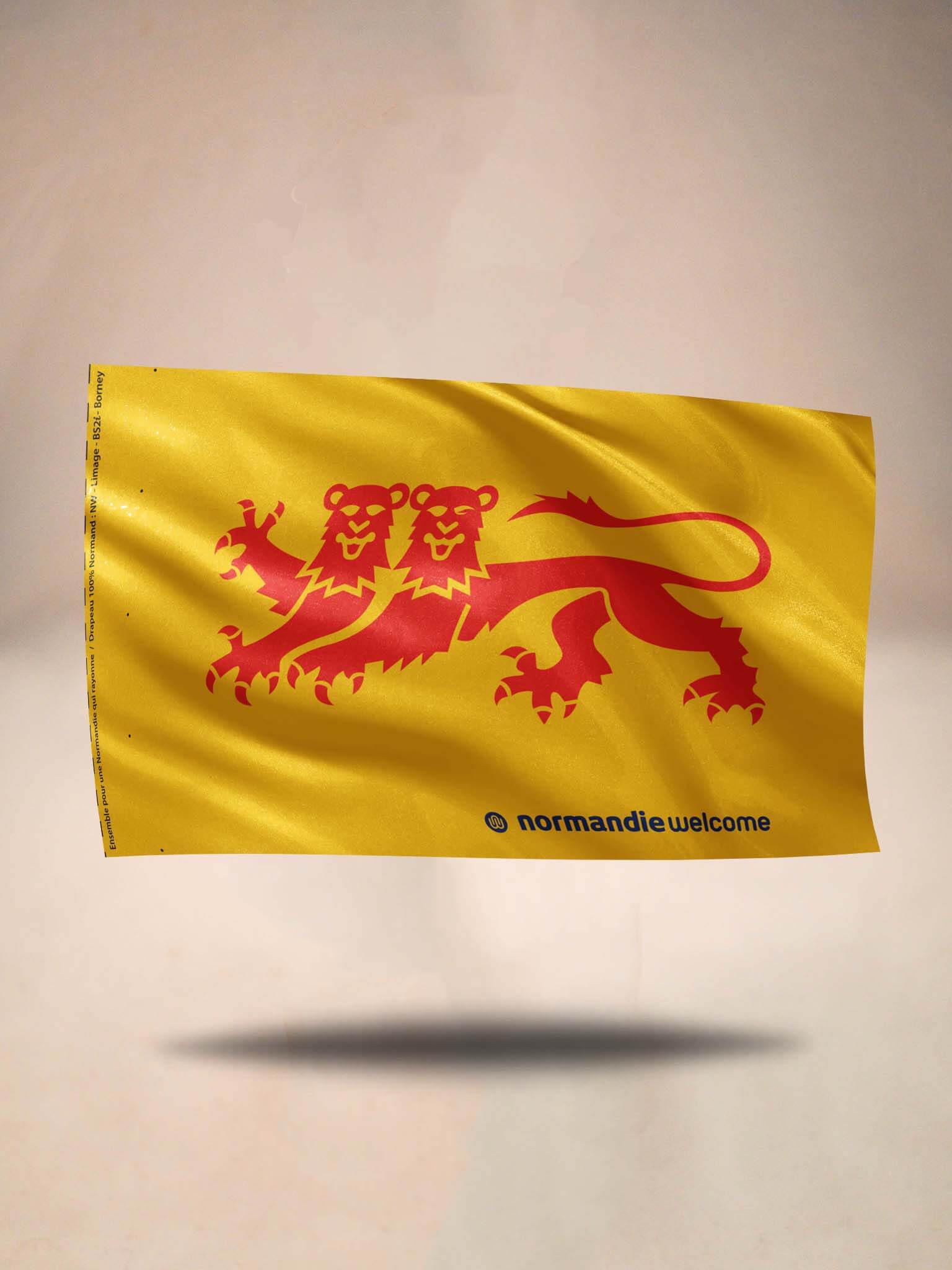 Drapeau Normandie Welcome - Normand E-Boutique • Achetez la Normandie